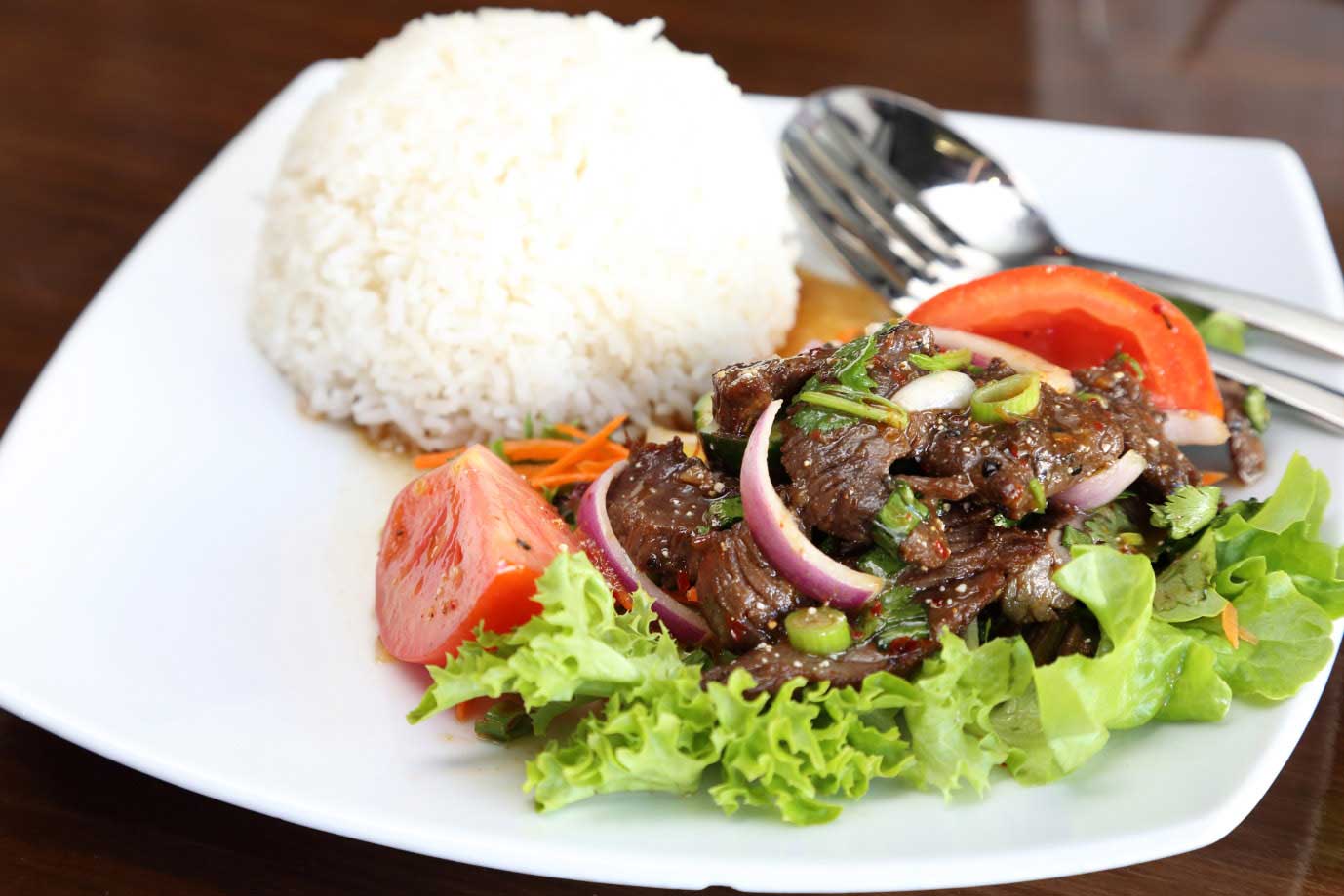 Quick and Simple Thai Food Lunch Special